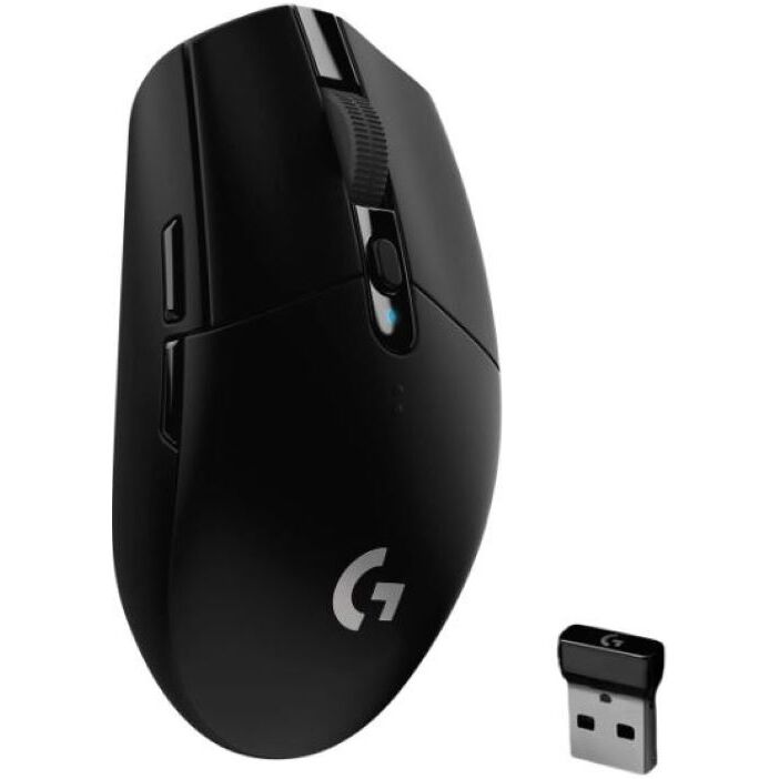 MOUSE INALAMBRICO LOGITECH G305 LIGHTSPEED BLACK - Cintegral